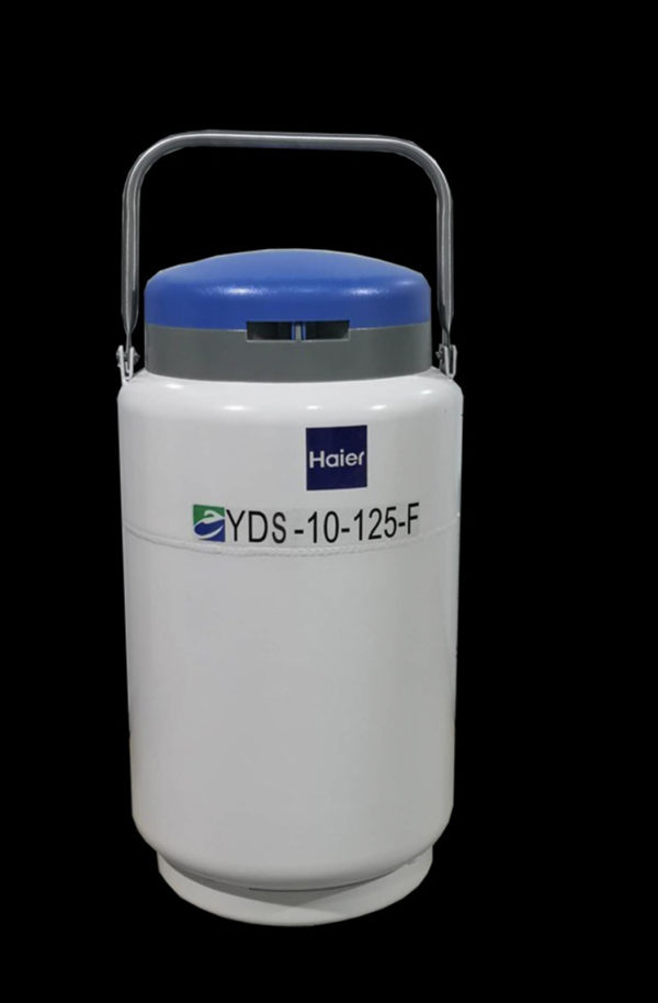 Haier LN2 Aluminum Dewar, 10L | YDS-10-125-F | SRS